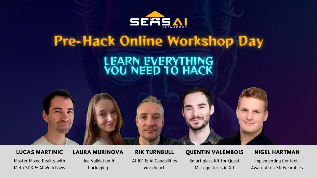 SensAI Hack World Tour 2025 - Cologne, Barcelona & San Francisco, 80 XR ...